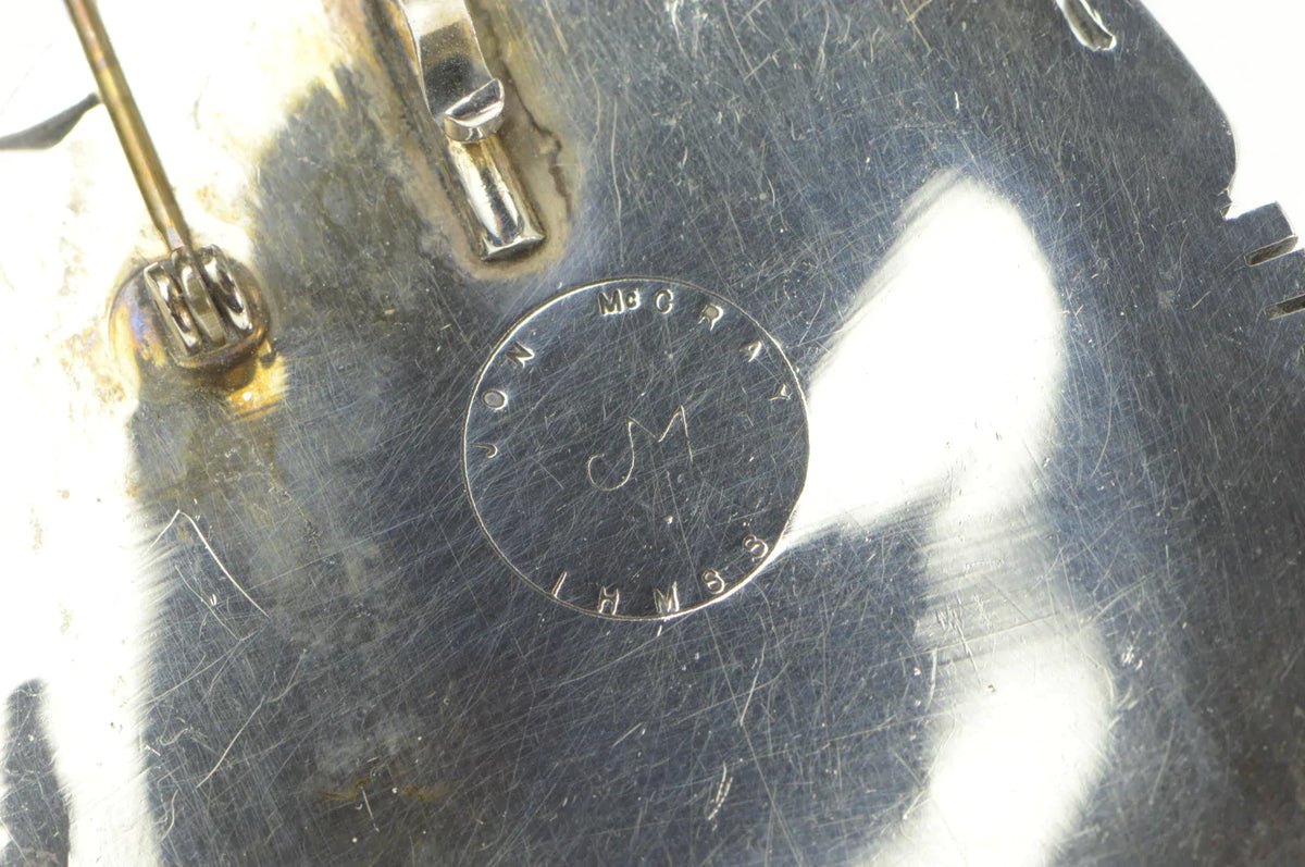 Sterling Silver Jon McCray Navajo Turquoise Native American Pendant – M ...